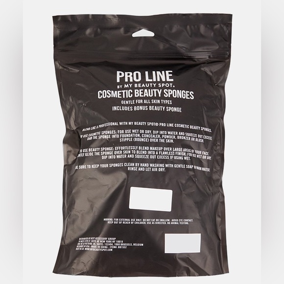 Pro Line | Makeup | Pro Line Cosmetic Beauty Sponges 75 Piece Set ...